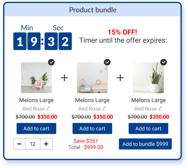 iCart Cart Drawer Cart Upsell App for Shopify - iDentixweb