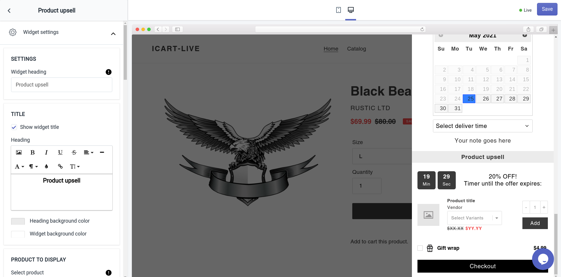 How to Upsell in Cart with iCart Shopify Upsell App How to Upsell in Cart with iCart Shopify Upsell App