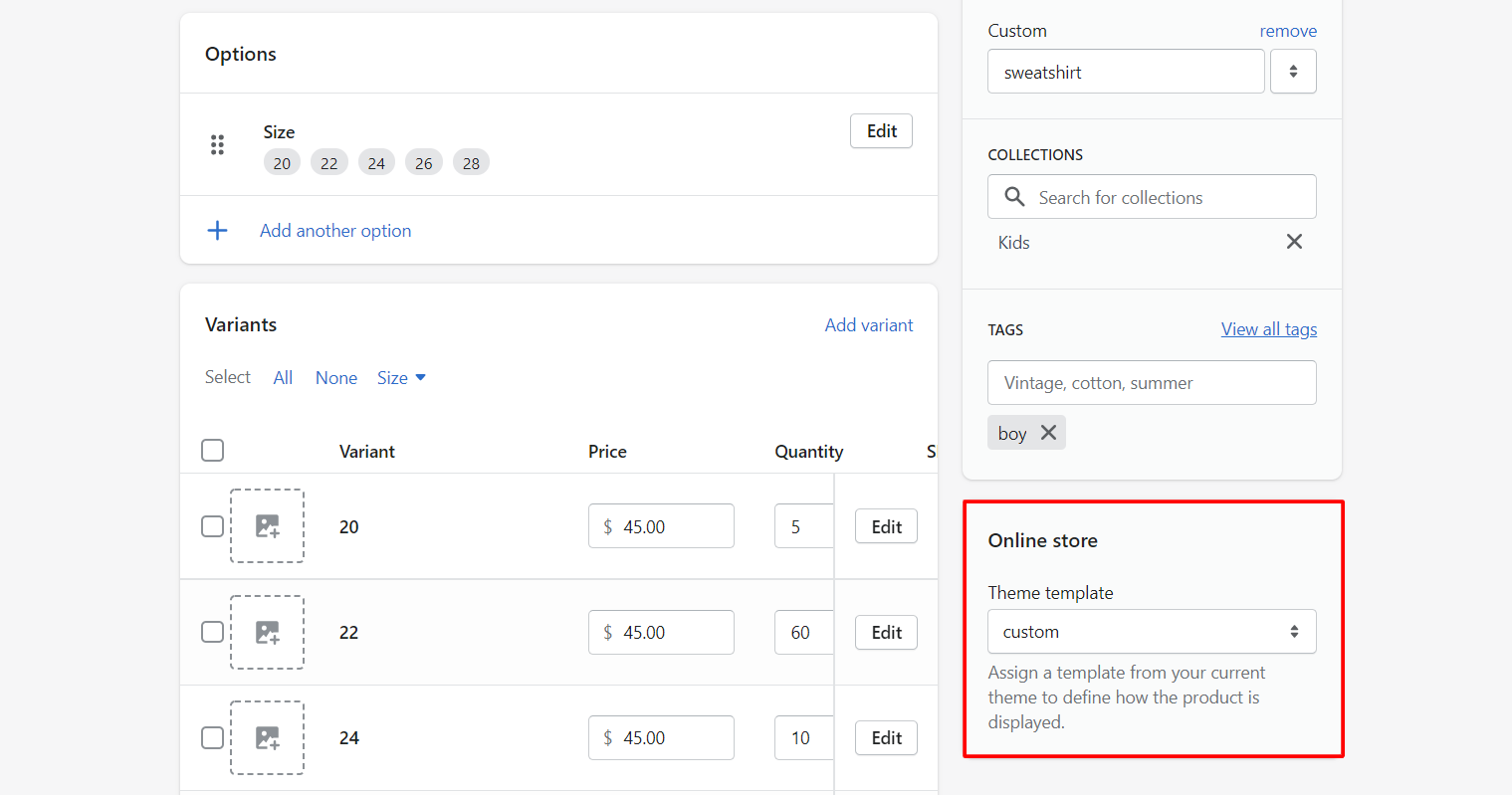 Shopify Product Page A Guide To Customize Product Page Template